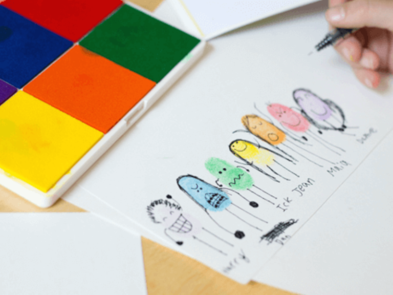 Fingerprint Art for Kids