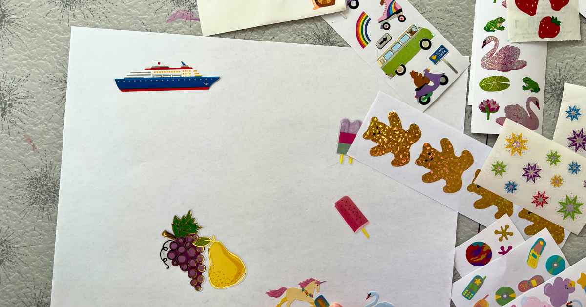 9 Simple Sticker Art Projects for Kids