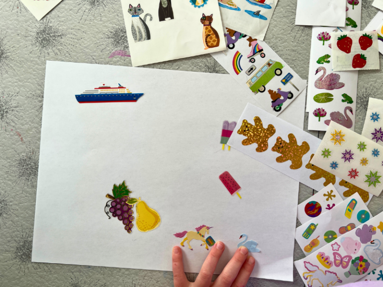 9 Simple Sticker Art Projects for Kids