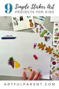 9 Simple Sticker Art Projects for Kids