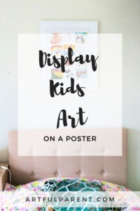 Display Kids' Artwork on a Poster