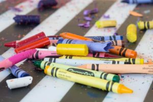 Melted Crayon Stained Glass Art for Kids