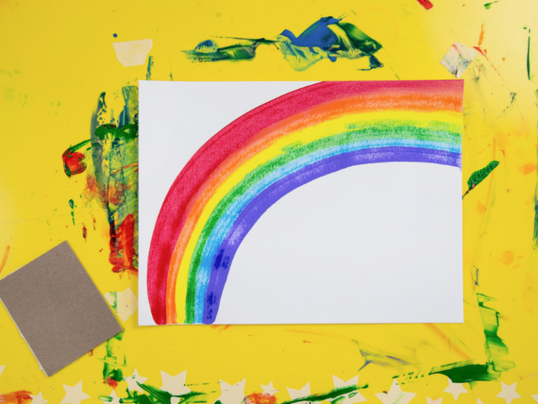 How to Do Scrape Painting