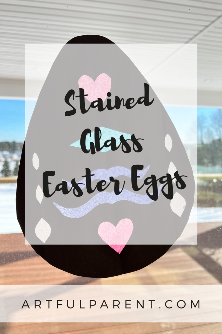 How to Make Stained Glass Easter Eggs