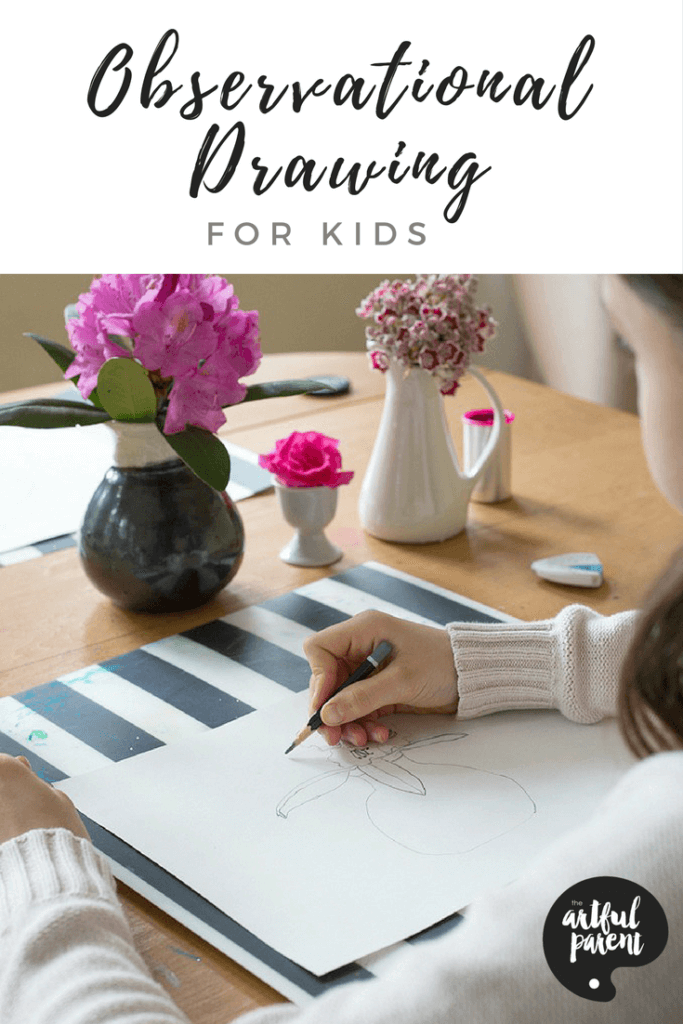 Observational Drawing for Kids :: Tips for Getting Started