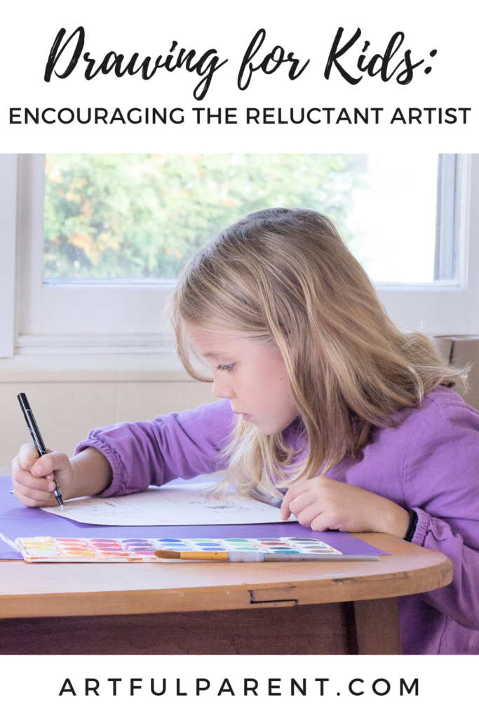 Drawing for Kids: Tips for Encouraging the Reluctant Artist