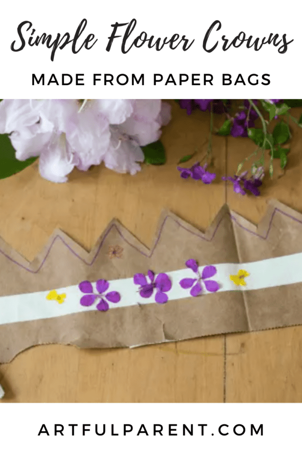 How to Make Paper Flower Crowns for Kids