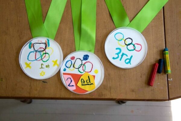 DIY Olympic Medals for Kids