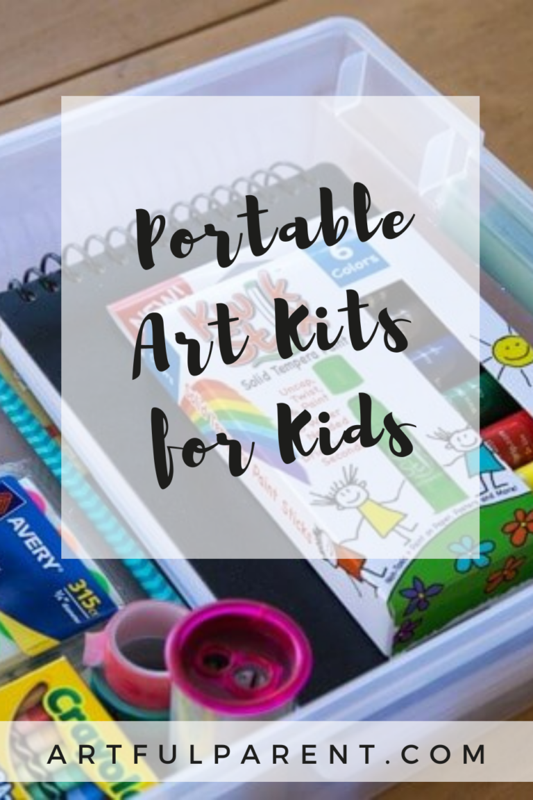 How to Make Portable Art Kits for Kids