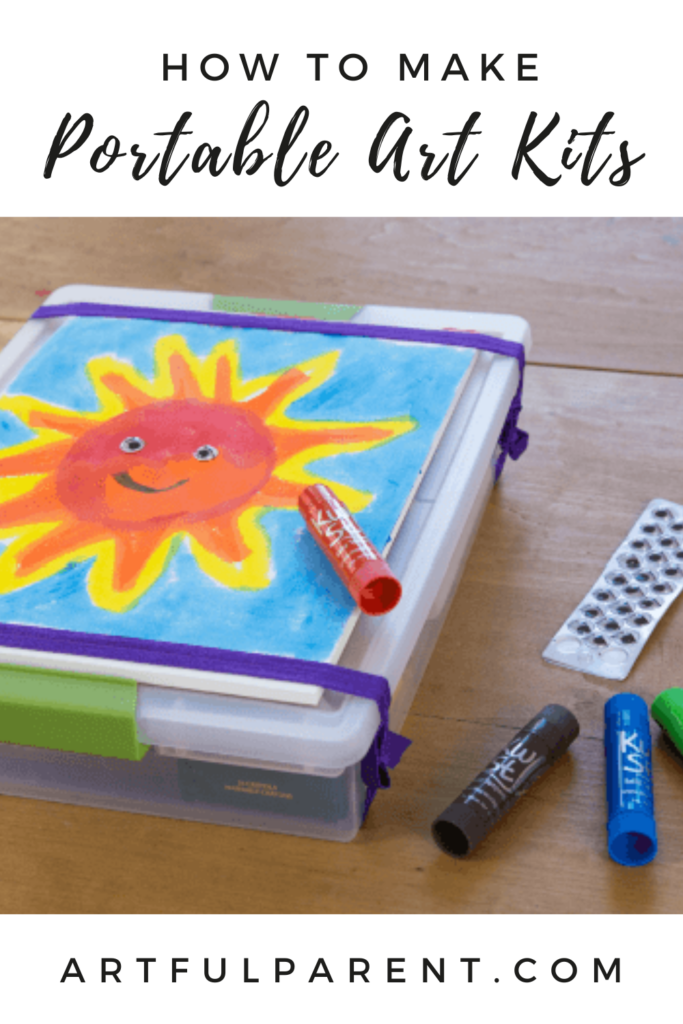 How to Make Portable Art Kits for Kids