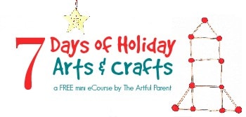 Our Christmas Tree Tradition & Some Stained Glass Paper Chains