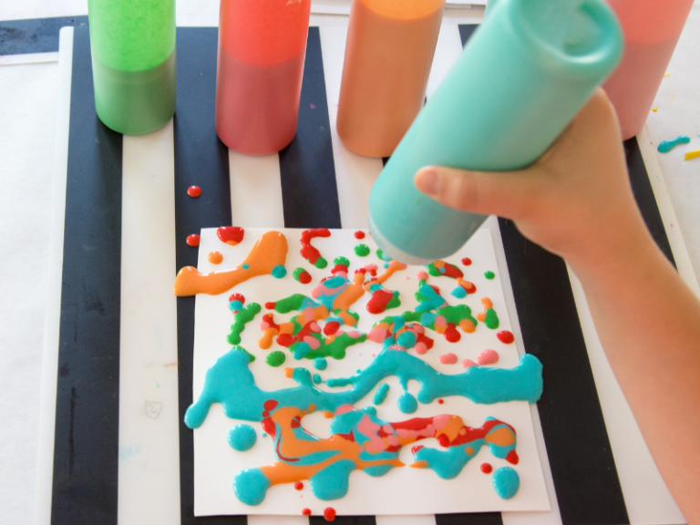 5 Puffy Paint Ideas for Kids