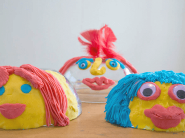 How to Make Playdough Faces for Kids