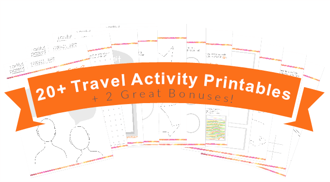 20+ Travel Activities for Kids (A New Activity Pack!) | The Artful ...