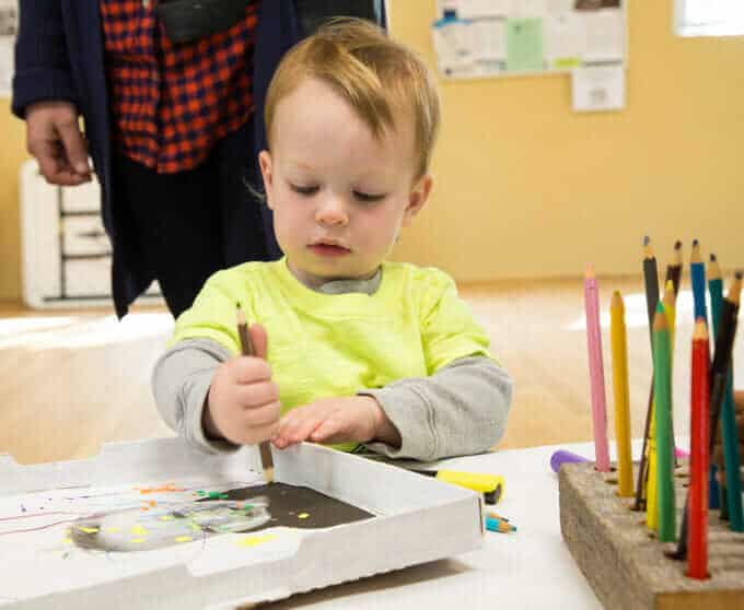 Self Portrait Art For Toddlers