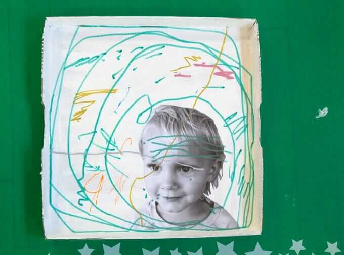 Self Portrait Art For Toddlers