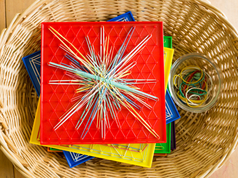 Geoboard Art and Design for Kids