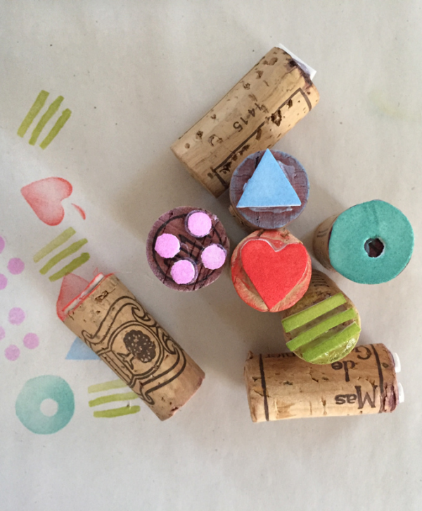 10 Ways to Make Your Own Stamp Sets for Kids
