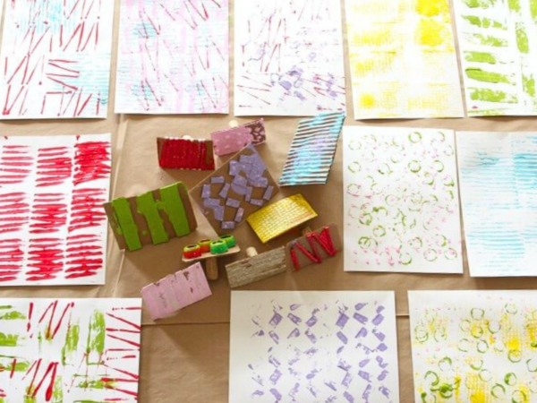 10 Ways to Make Your Own Stamp Sets for Kids