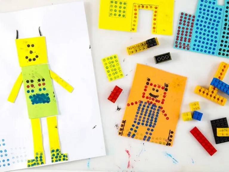 10 Ways to Make Your Own Stamp Sets for Kids