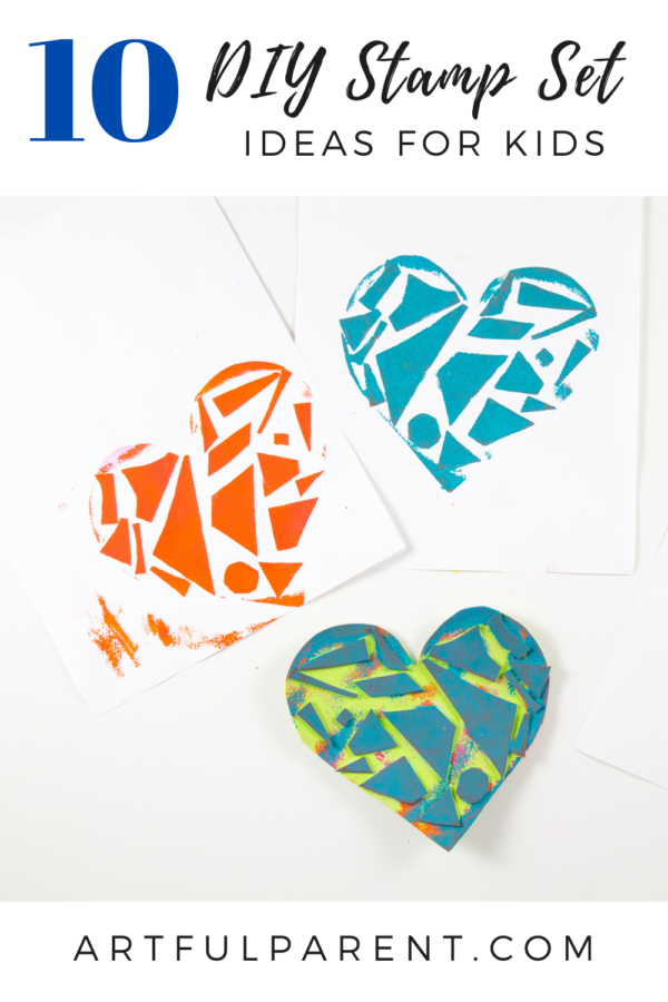 10 Ways to Make Your Own Stamp Sets for Kids