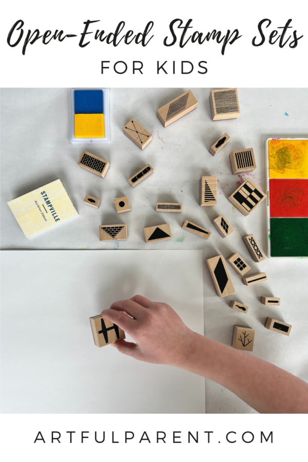 Using Open-Ended Stamp Sets for Kids