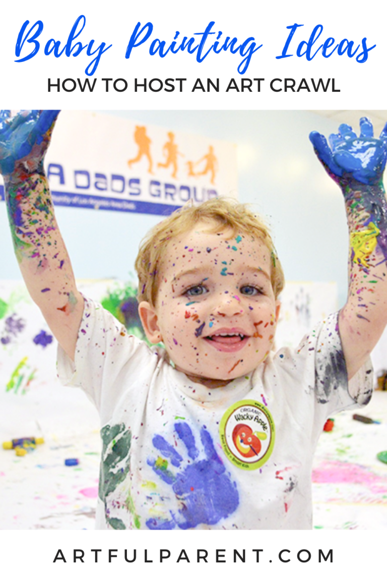 Baby Painting Ideas – Host an Art Crawl!