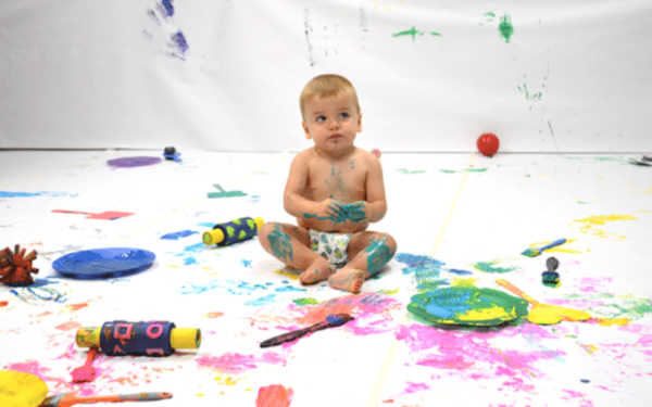 Baby Painting Ideas – Host an Art Crawl!