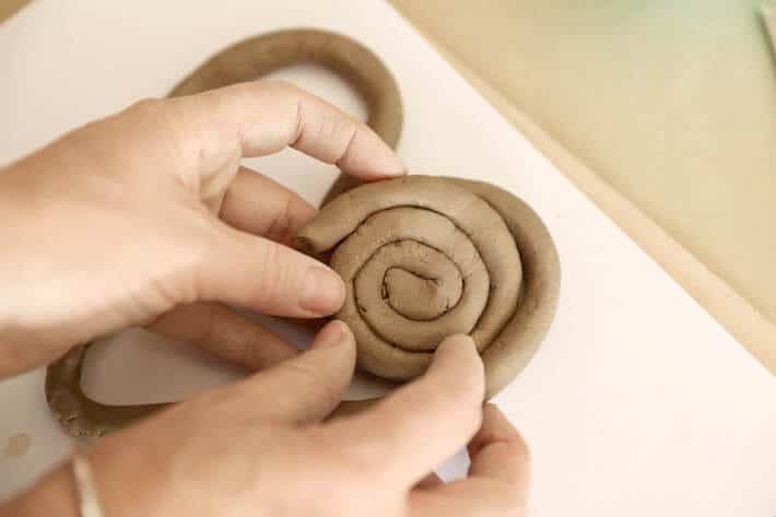 How to Make Clay Coil Hearts (Easy Clay Projects for Kids)
