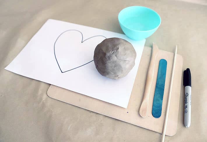 How to Make Clay Coil Hearts (Easy Clay Projects for Kids)