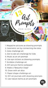 13 Art Prompts for Kids to Foster Creativity
