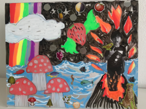 Dream Worlds: Imaginative Mixed Media Art for Kids