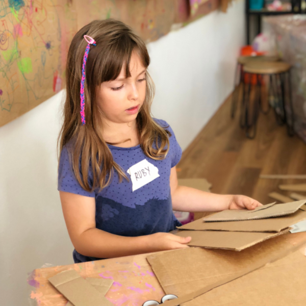 How to Make Cardboard Robot Puppets that Move