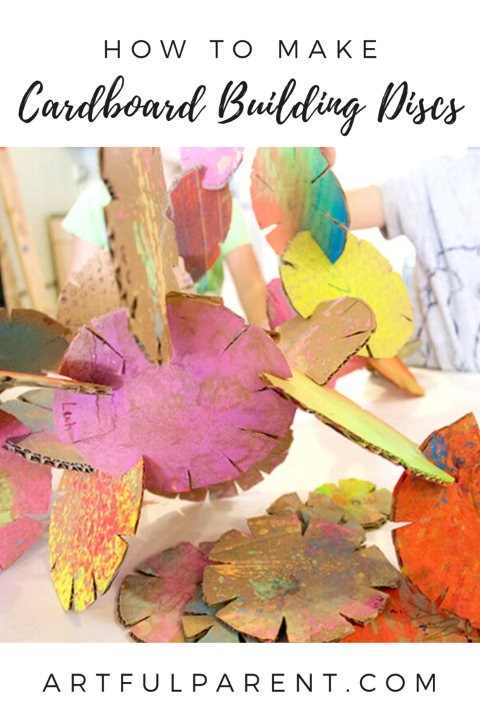 How to Make Cardboard Building Discs for Kids