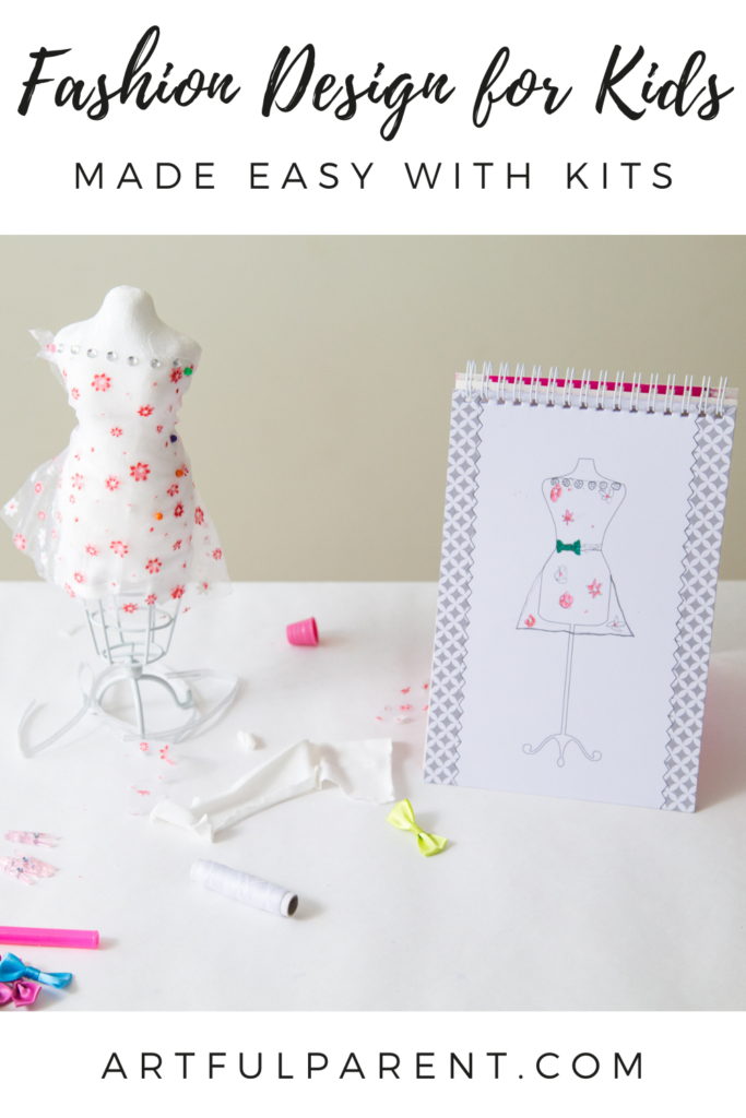 Fashion Design for Kids Made Easy with Activity Kits