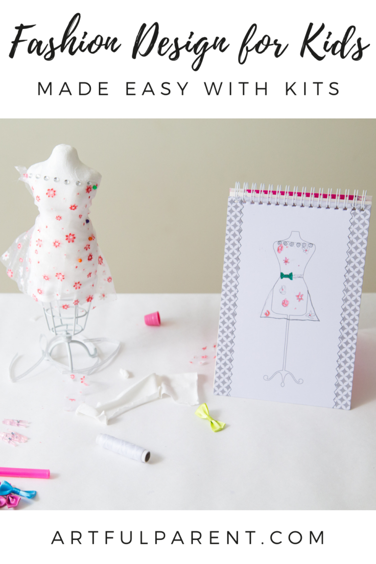 Fashion Design for Kids Made Easy with Activity Kits