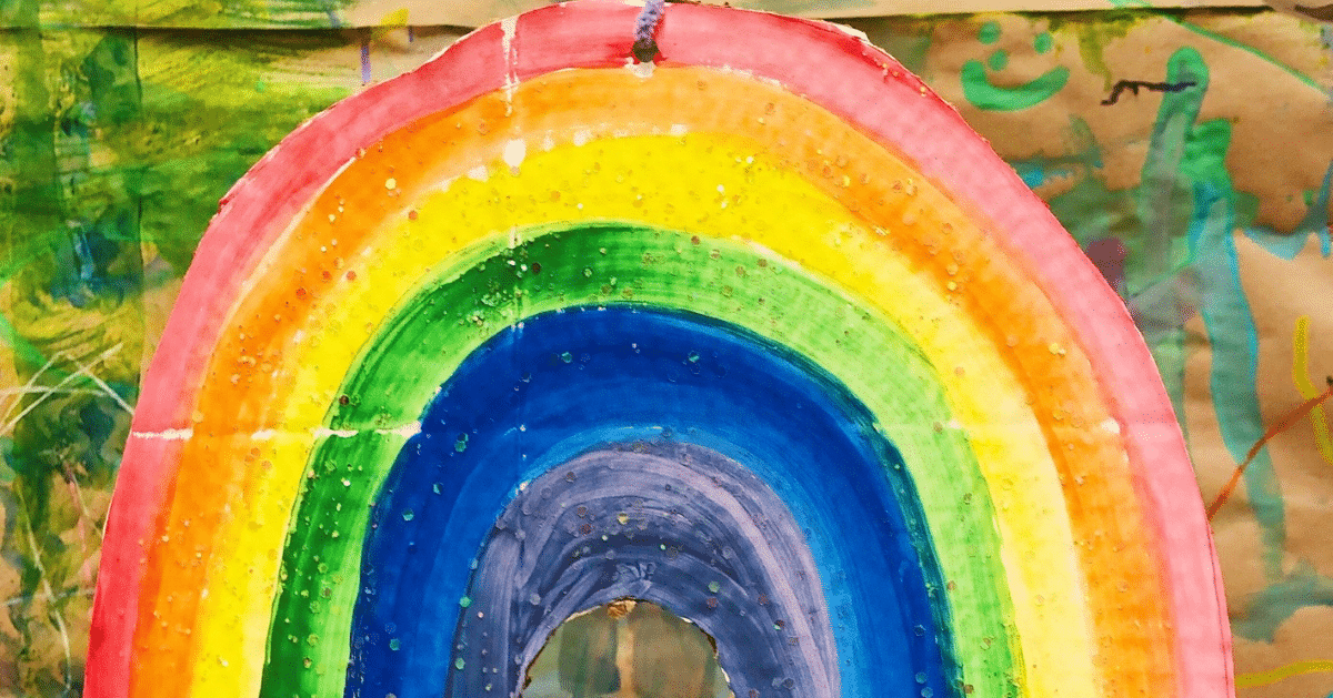 15 RAINBOW Arts & Crafts Ideas for Kids on Instagram | The Artful ...