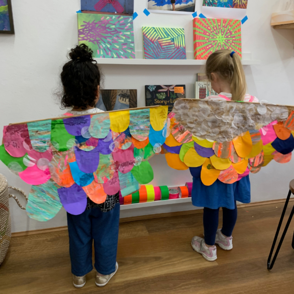 How to Make DIY Paper Wings for Kids