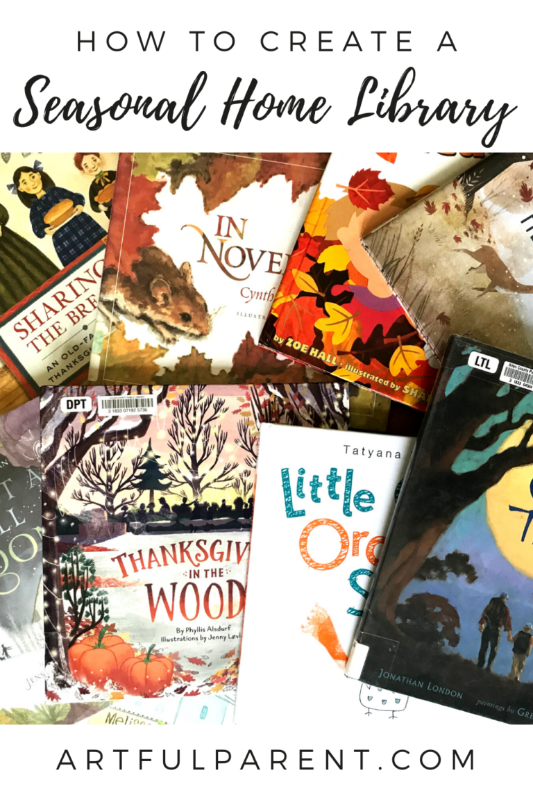 How to Create a Seasonal Home Library for Children