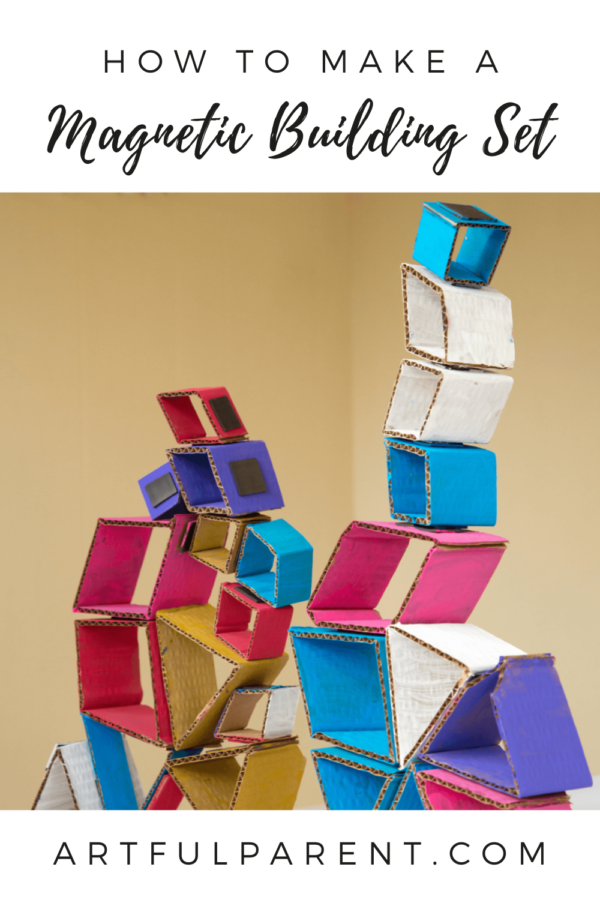 How to Make Your Own Magnetic Building Set with Cardboard