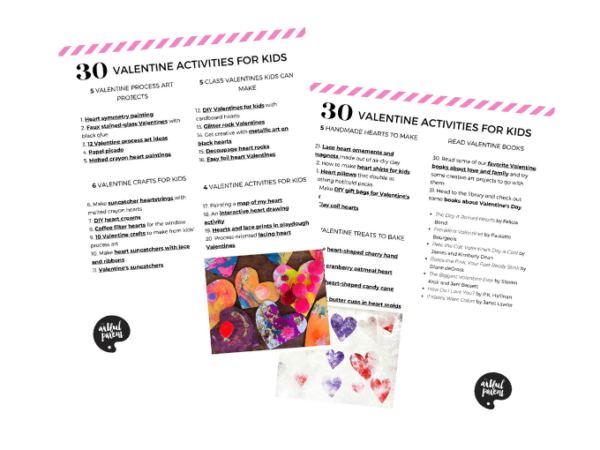 30 Valentine's Day Activities for Kids (with Printable List!)