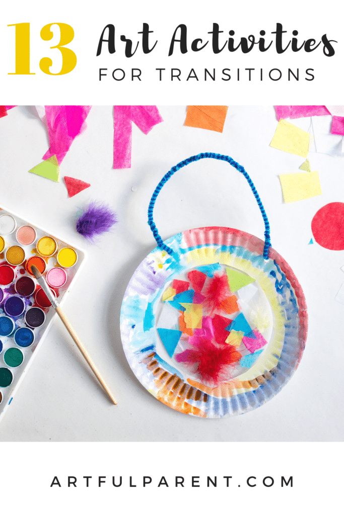 13 Simple Art Activities to Use During Transitions with Kids