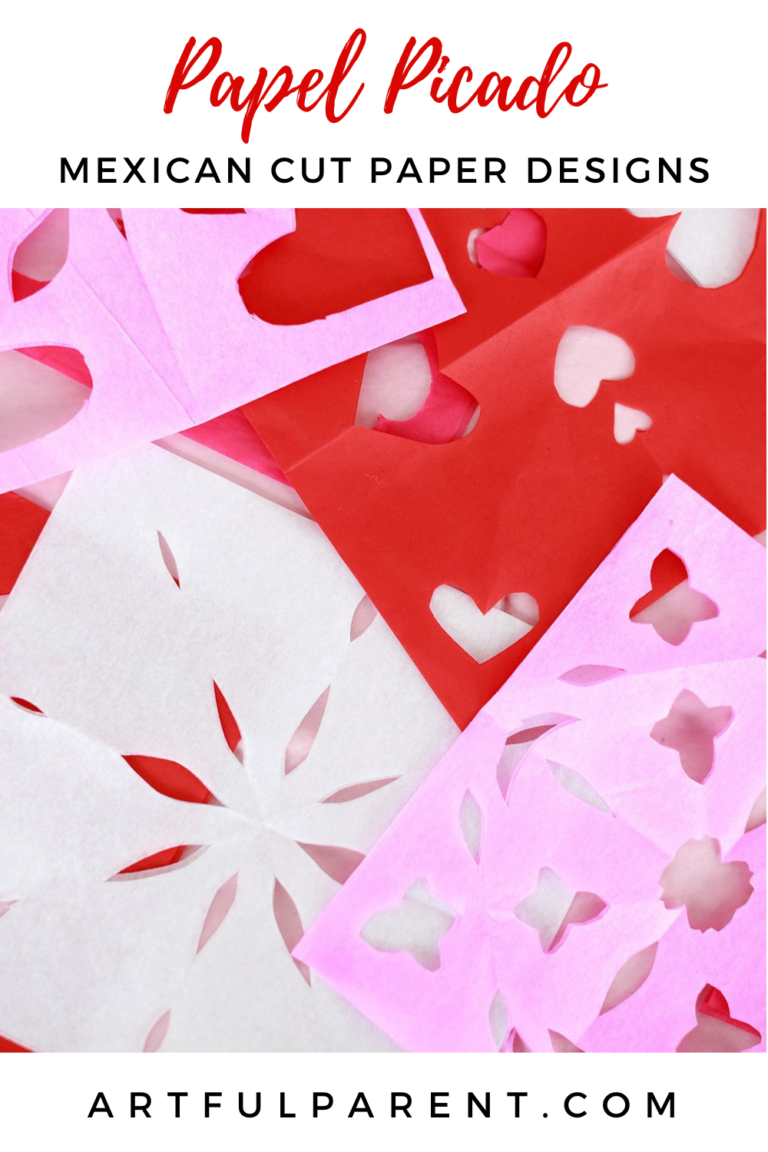 How to Make Papel Picado for Valentine's Day