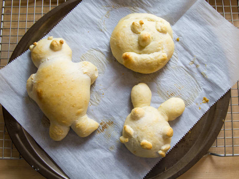 How to Make Teddy Bear Bread for Kids