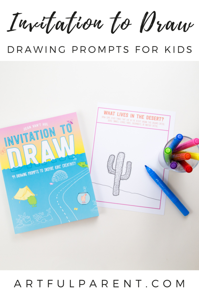 Invitation to Draw: 99 Drawing Prompts to Inspire Kids Creativity