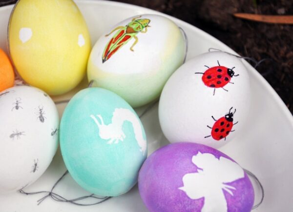 5 Easter Egg Decorating Ideas Inspired by Nature!