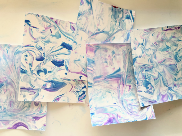 What to Do with Marbled Paper