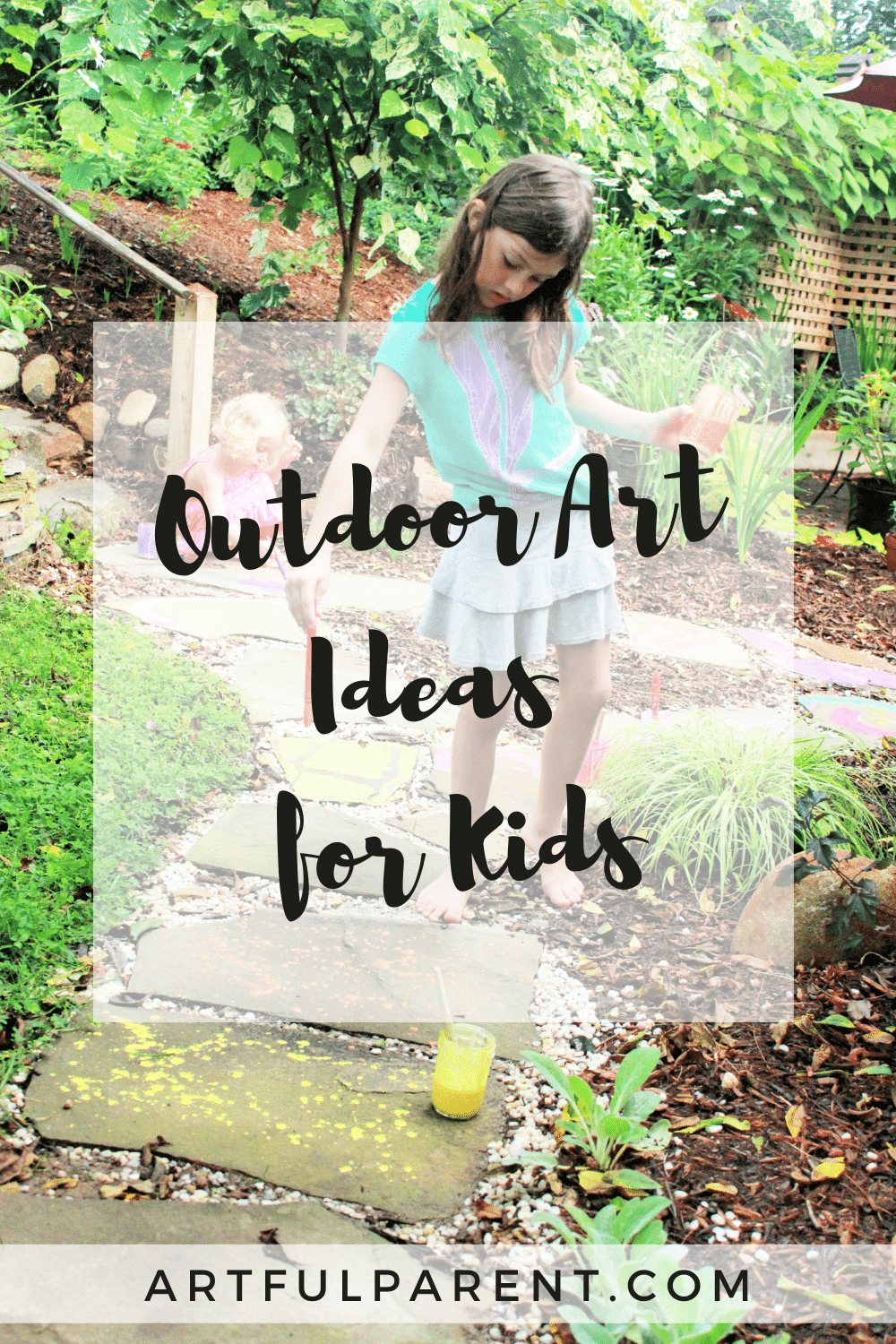 24 Outdoor Art Ideas for Kids