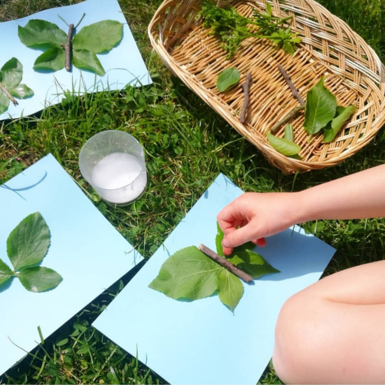 5 Nature Art Ideas for Little Kids