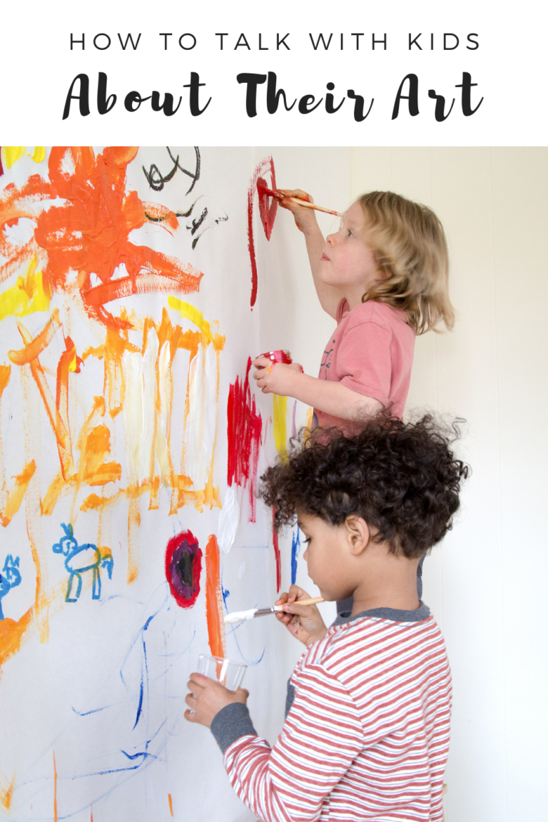 How to Talk to Kids About Their Art